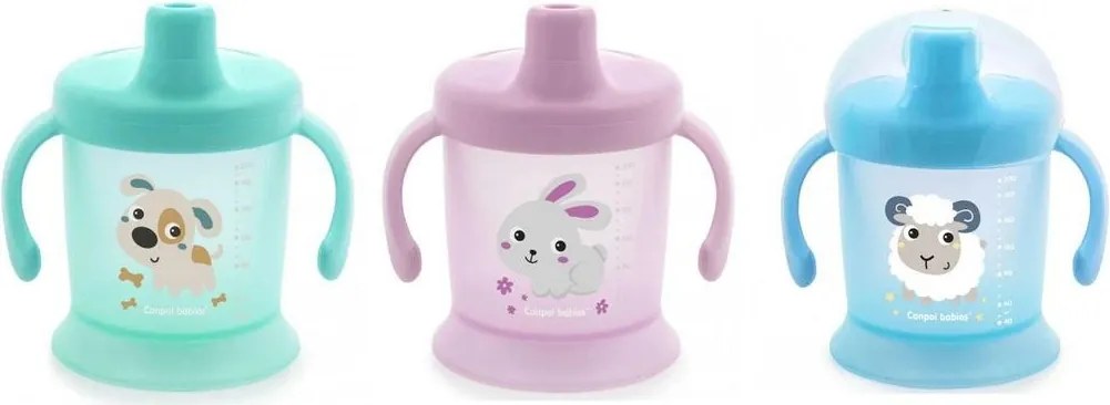 Canpol babies Nevylévací hrneček 200ml - Pejsek