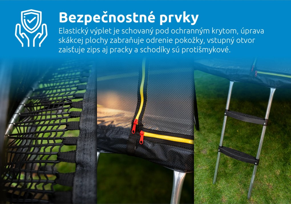 Marimex Comfort 366 cm + ochranná síť + schůdky