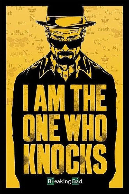 Plakát, Obraz - Breaking Bad - I am the one who knocks, (61 x 91.5 cm)