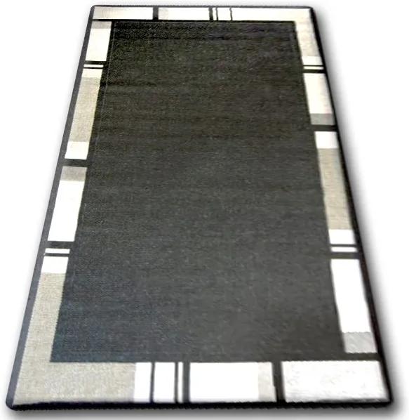 Kusový sisalový koberec Rubikon černý 160x230