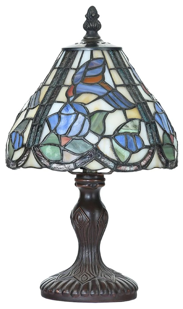 Stolní lampa 5LL-6181 ve stylu Tiffany, Ø 18 cm