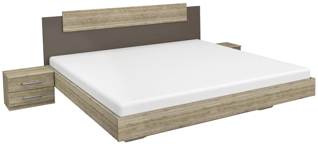 Dřevěná postel BORBA