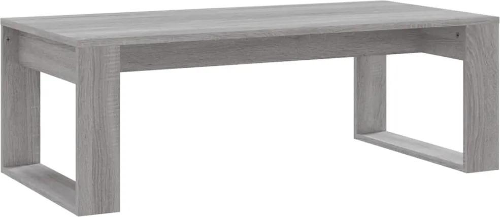 vidaXL Konferenční stolek 102 x 35 x 50 cm kompozitní dřevo [823364] Barva: Betonová šedá