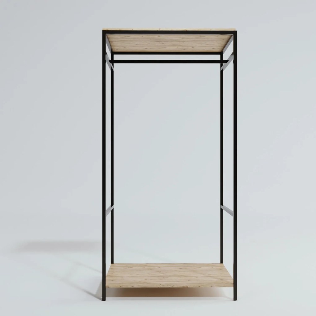 Kalune design Otevřená šatní skříň ANSBACH 170x100 cm