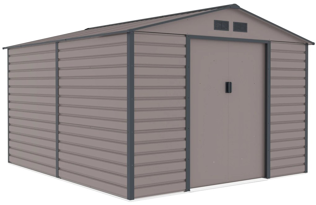Zahradní domek G21 GAH 884 - 277 x 319 cm, šedý