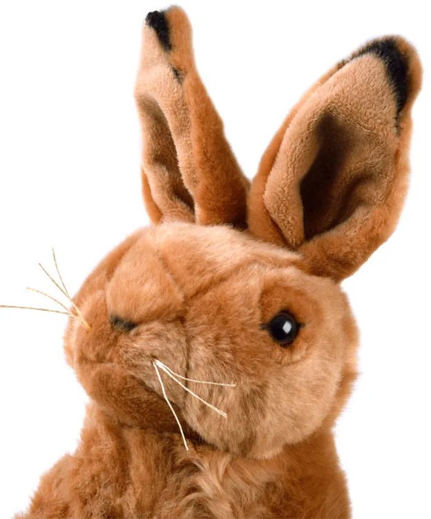 Zajíc maskot Sedící plyšový králík 25cm 13463