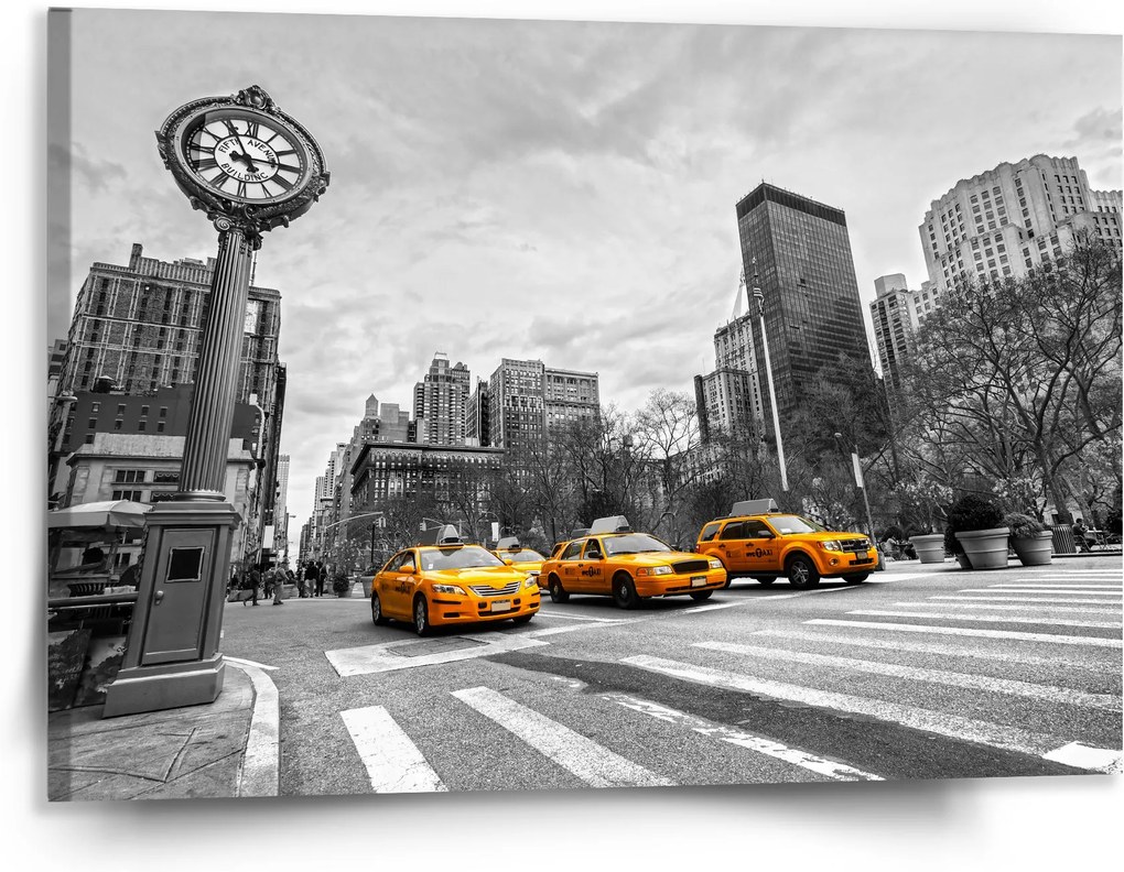 Obraz SABLO - Žluté taxiky 50x50 cm