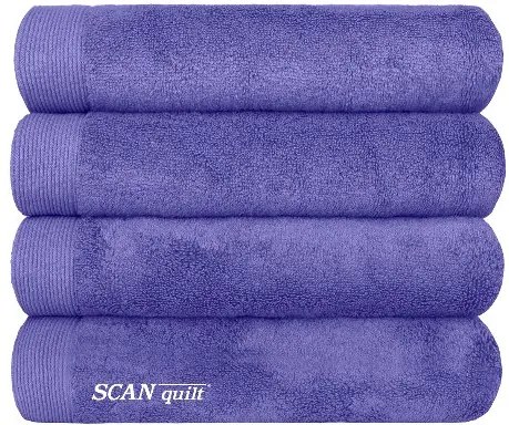 SCANquilt ručník MODAL SOFT levandulová 30 x 50 cm