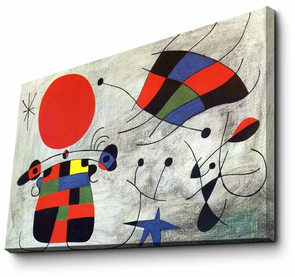 Reprodukce obrazu Joan Miró 078 45 x 70 cm