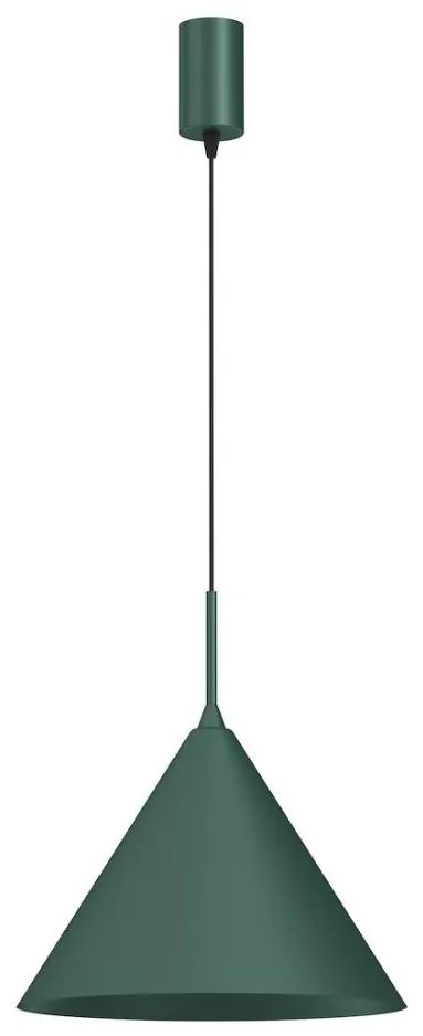 Lustr na lanku CAPITAL 1xGX53/15W/230V pr. 32 cm zelená