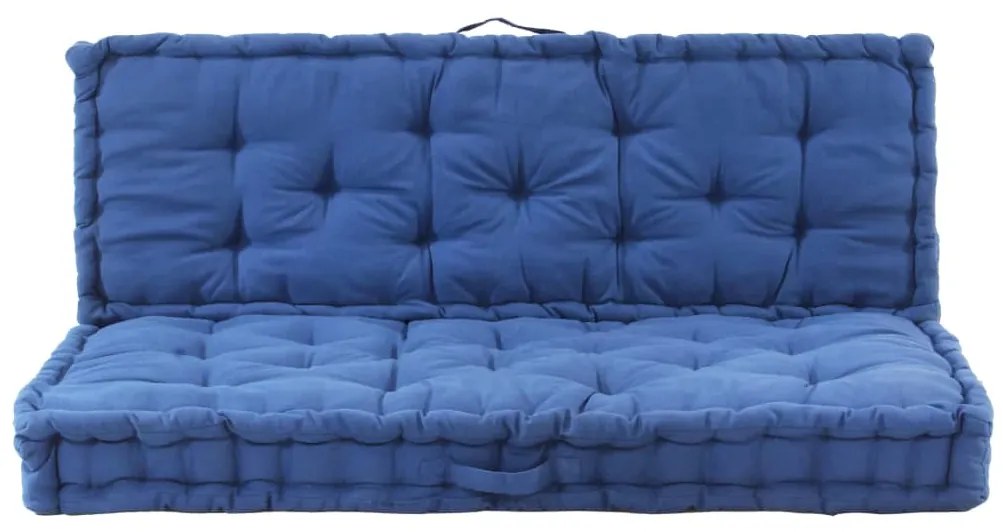 Podušky na nábytek z palet - 2 ks | světle modré