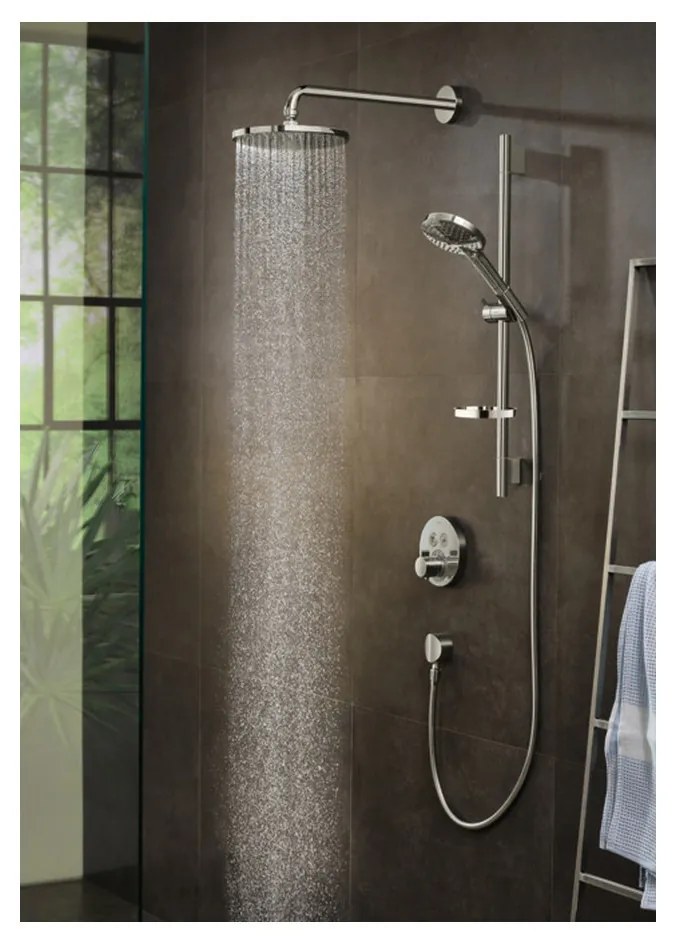 Hansgrohe Raindance S - Horní sprcha 240 1jet P se sprchovým ramenem, chrom 27607000