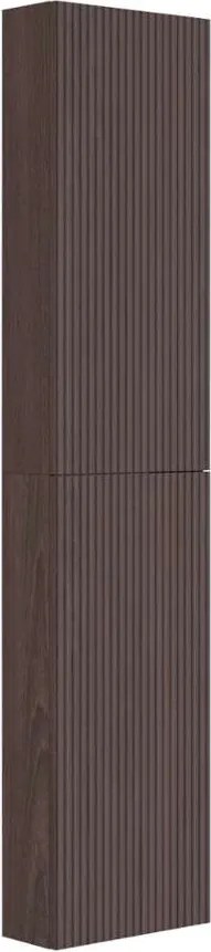 Jika Cubito Style - Vysoká skříňka 35x162x24 cm, 2 dvířka, L/P, tmavý ořech H43J4422303561