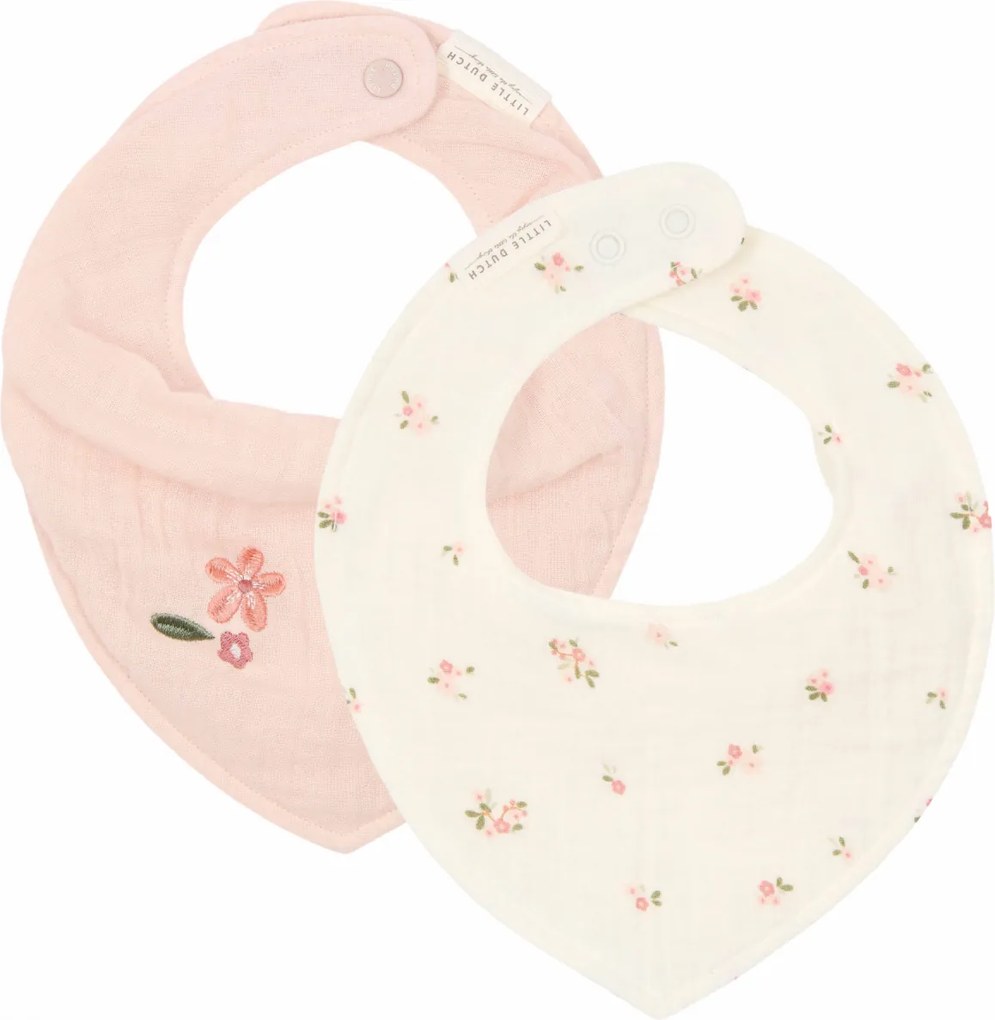 Little Dutch Bryndáček bandana 2 ks Husa Newborn Naturals