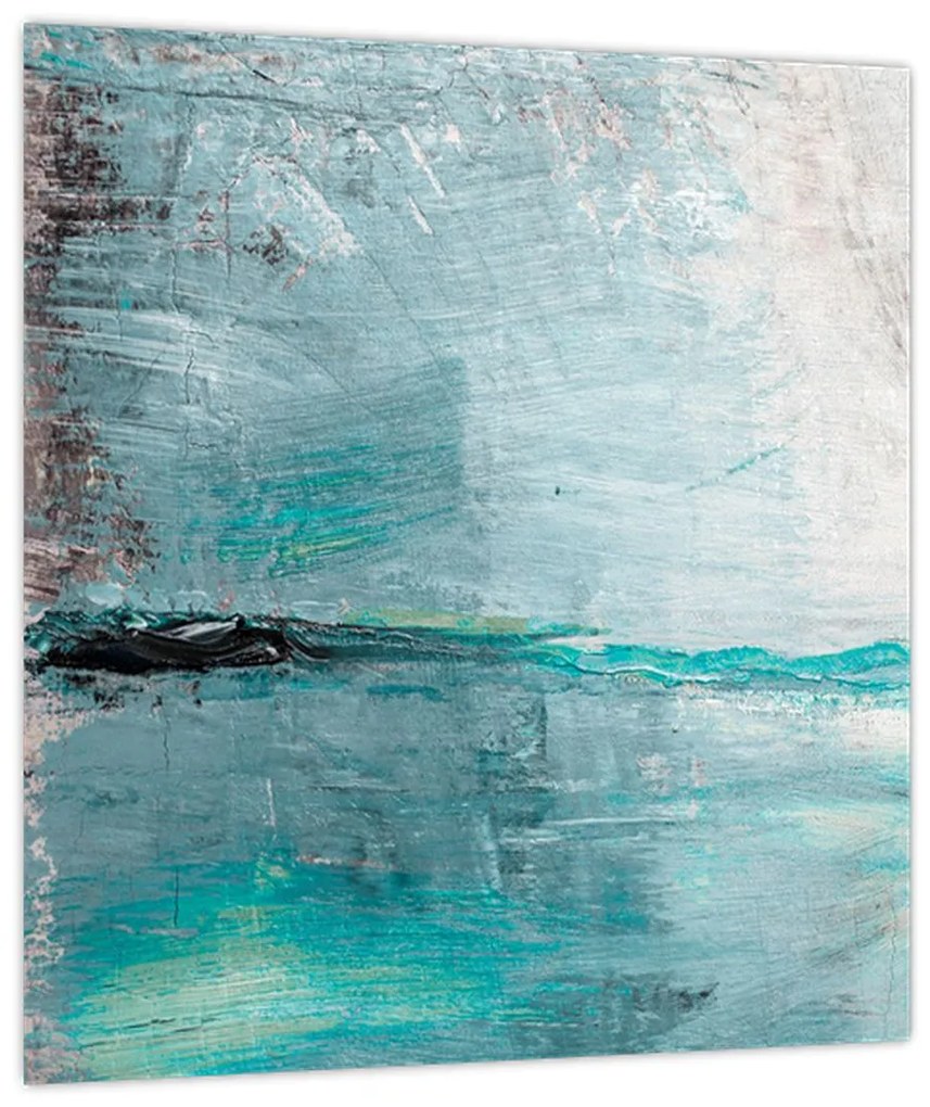 Obraz - Abstraktní olejomalba (30x30 cm)
