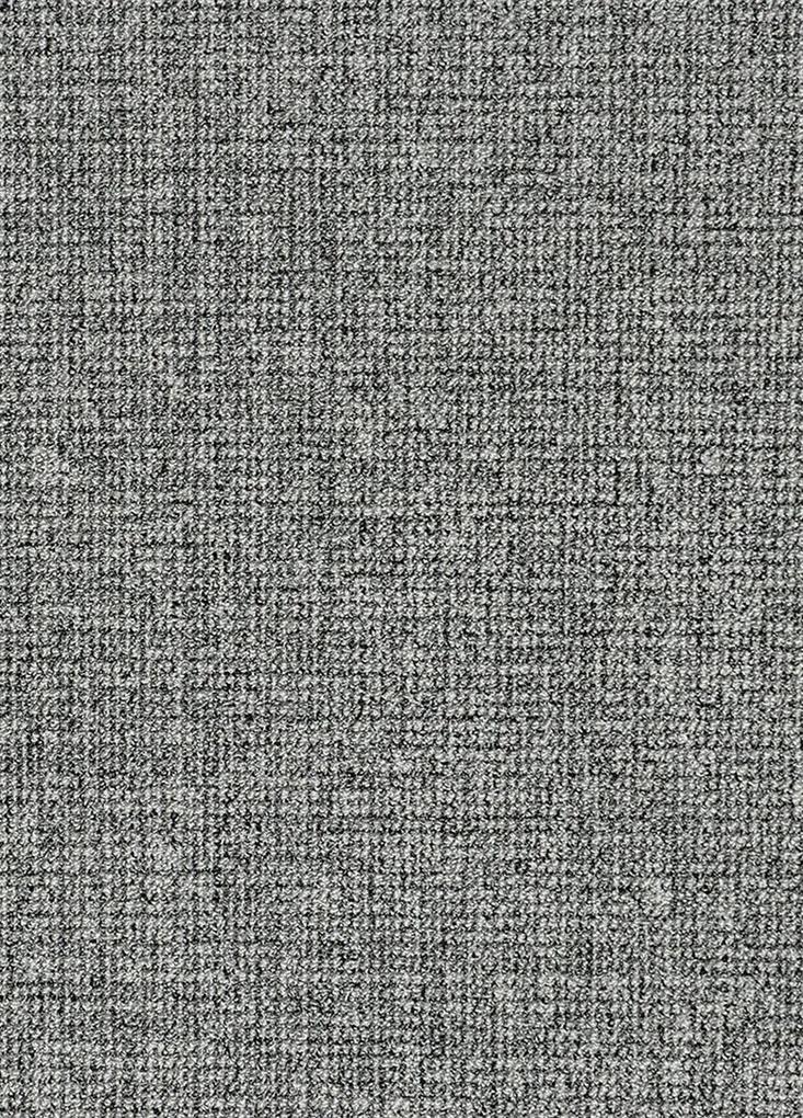 Koberce Breno Metrážový koberec DURBAN 93, šíře role 400 cm, Šedá