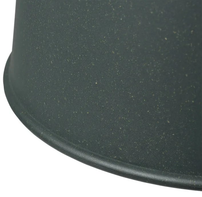 Muuto Závěsná lampa Grain, dark green 12238