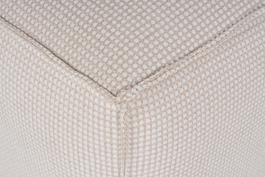 Atelier del Sofa Taburet Lora Pouffe - White, Bílá