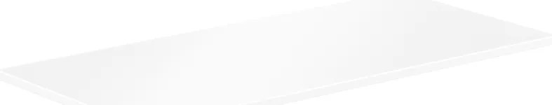 Mexen Uni, pracovní deska 120 cm, bílá matná, 91AXX-1204-464-18-01