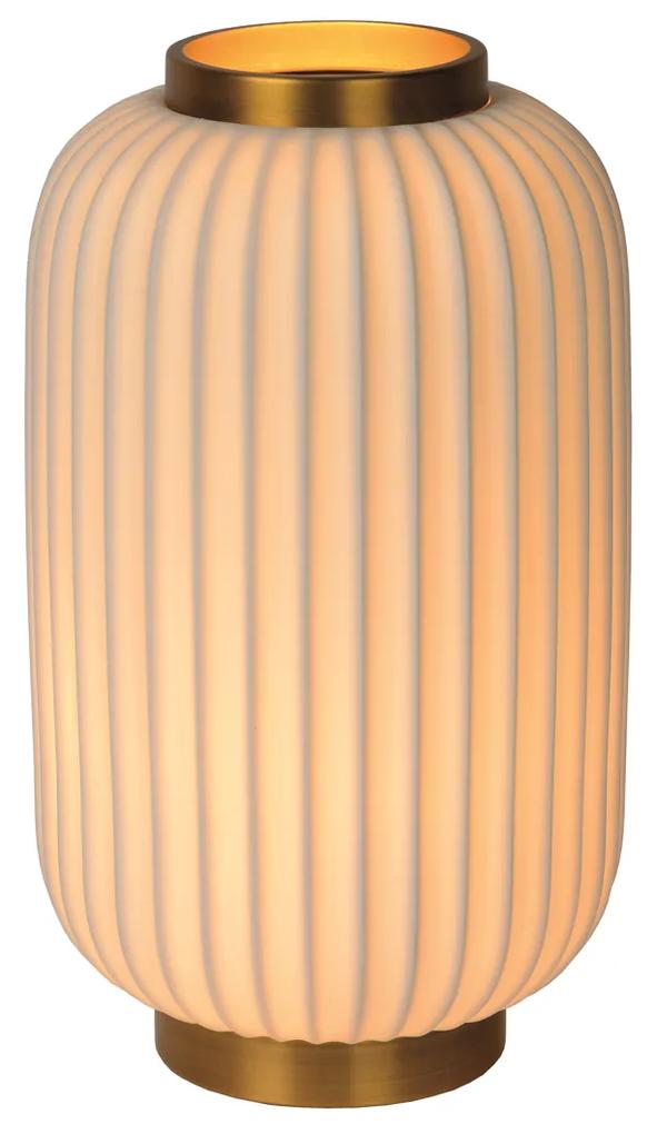 Lucide 13535/34/31 stolní lampa Gosse mosaz, E14, 33,7cm