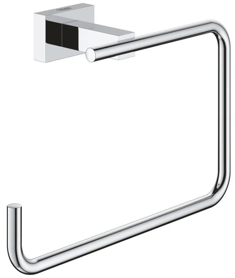 GROHE 40510001 - Držák na ručníky ESSENTIALS CUBE 188 mm lesklý chrom