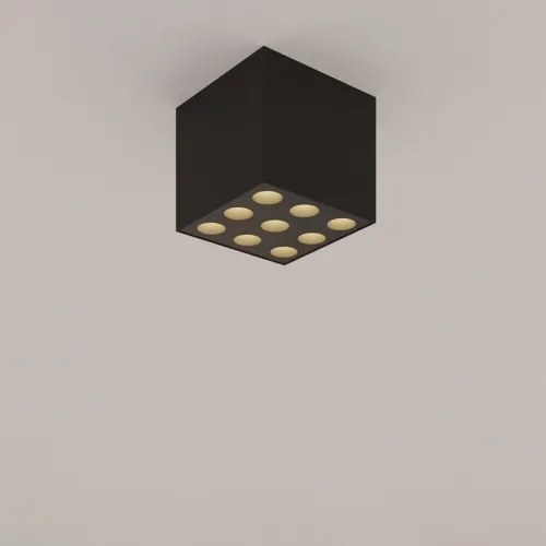 Stropní LED svítidlo SOLLUX OZZY černé 16W SL.1211