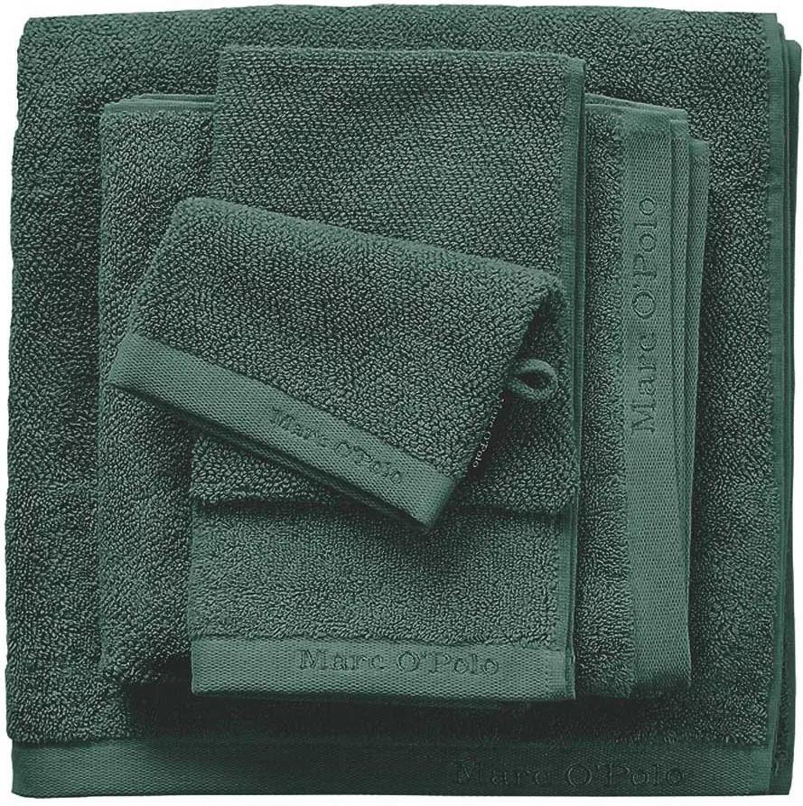 Luxusní froté ručník, koupací ručník, bavlna, zelená barva, 50 cm x 100 cm