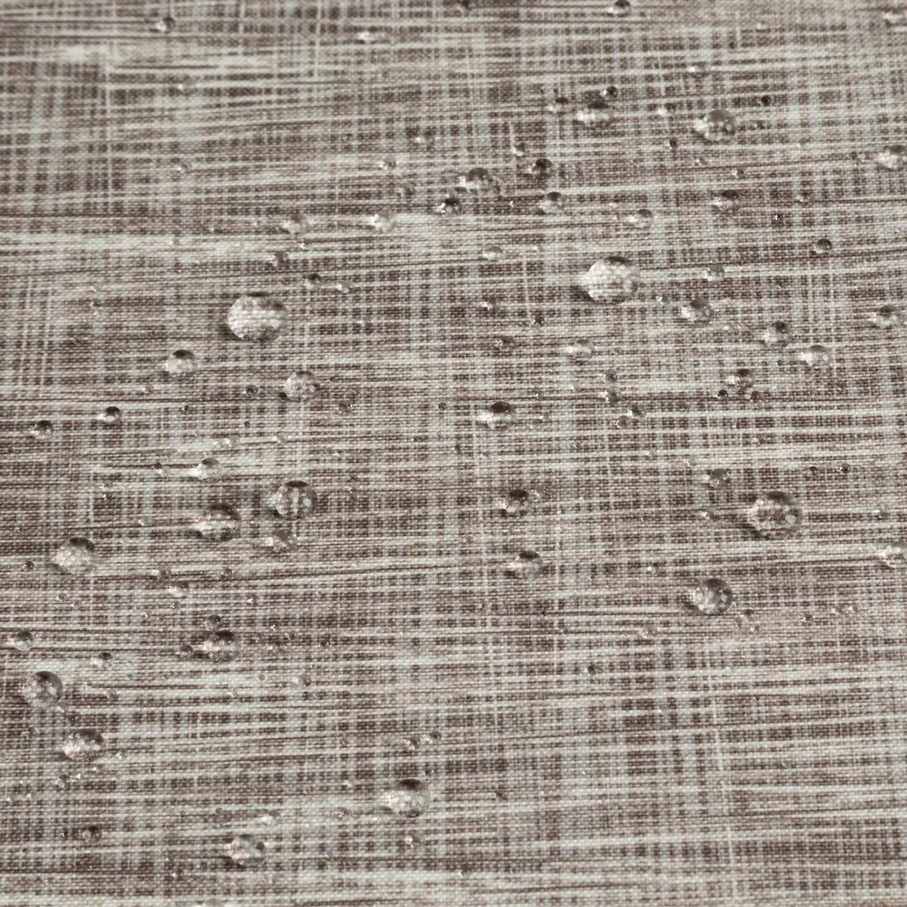 ZAHRADNÍ VODĚODOLNÝ ZÁVĚS NA POUTKÁCH GARDEN 155X200 CM HNĚDÁ