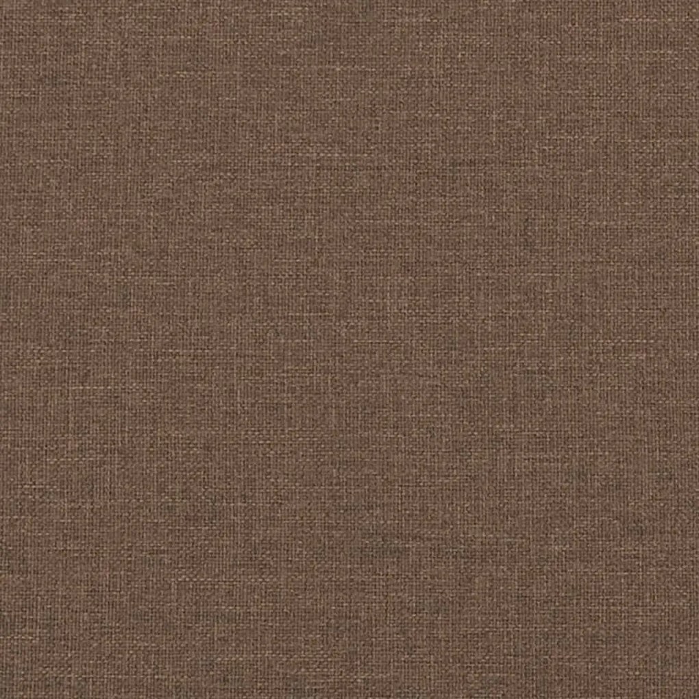 2místná pohovka hnědá 140 cm textil - Default Title
