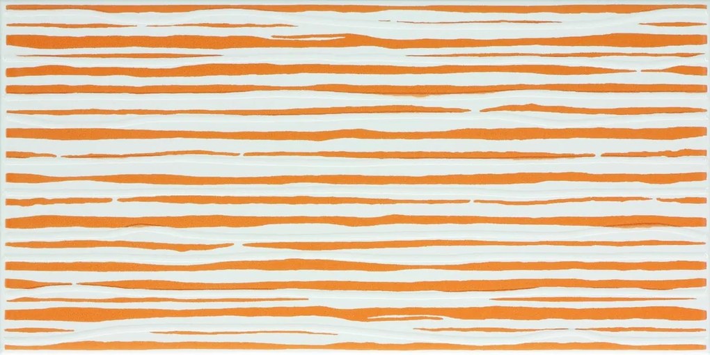 Dekor Fineza Happy oranžová 20x40 cm lesk DHAP40OR