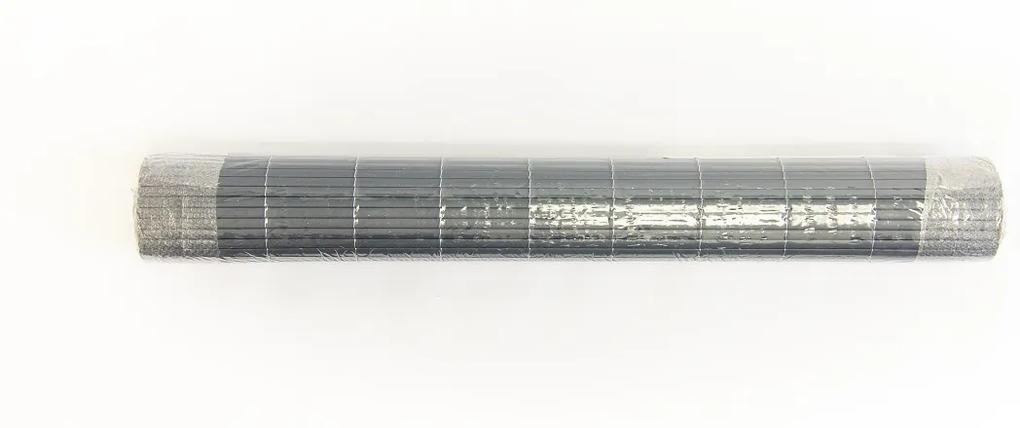 Bambusová rohož šedá, rozměr role 2,0x3,0 m