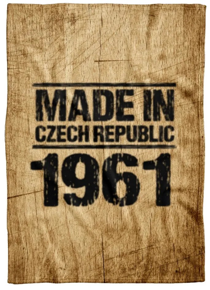 Deka Made In (rok: 1961, Podšití beránkem: NE)