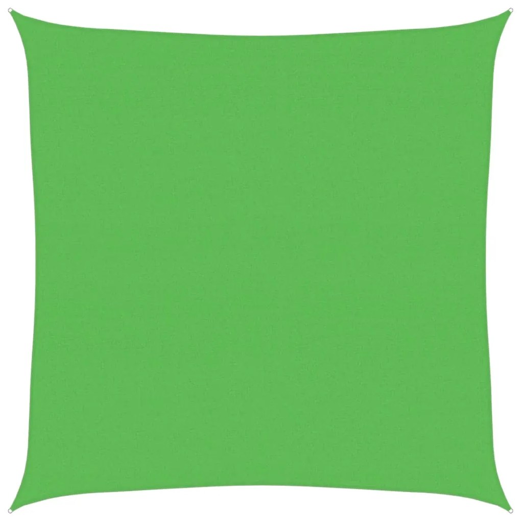Stínící plachta 160 g/m² světle zelená 4,5 x 4,5 m HDPE 311277