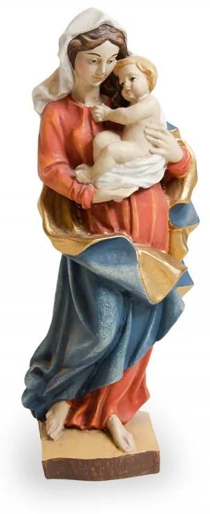 Socha Panna Maria s Jezulátkem 35 cm