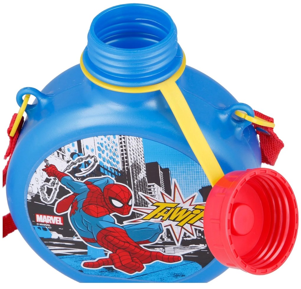 Dětská plastová čutora na pití Spiderman - MARVEL - 670 ml