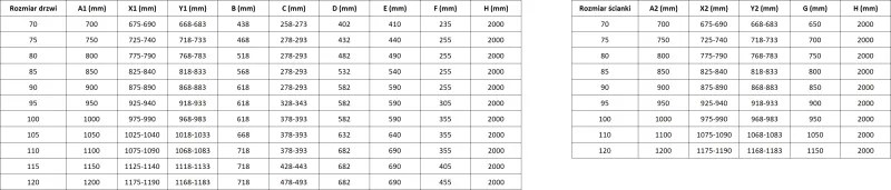 Mexen Mist HT, sprchový kout s výklopnými dveřmi pravý 70 x 100 cm, čiré sklo, zlatá matná, 8A5T-070-100-55-00-P
