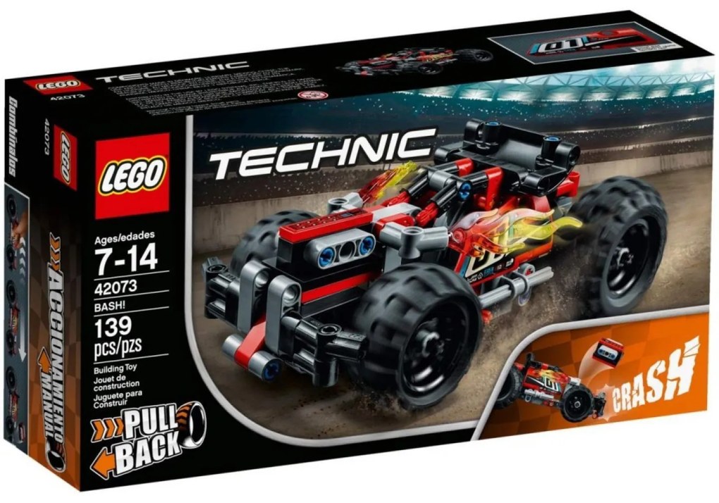 Lego technic 42073 červená bugina