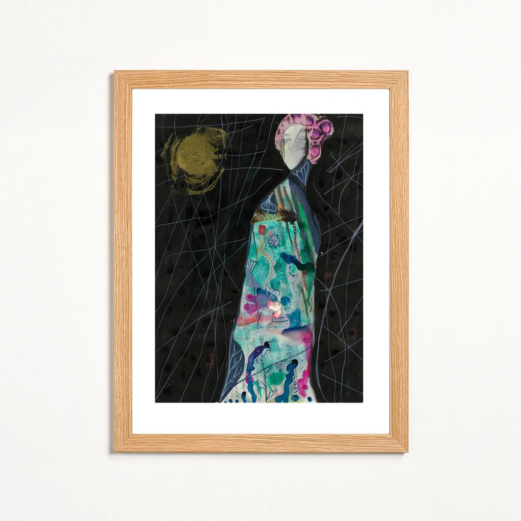 Marascaud | Světlo v tunelu Rám: Černý, Velikost: 30 x 20 cm