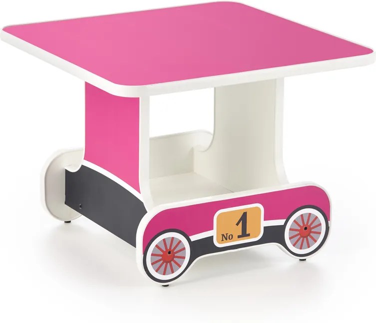 ImportWorld Dětský stolek Renata (Barva: Růžová)