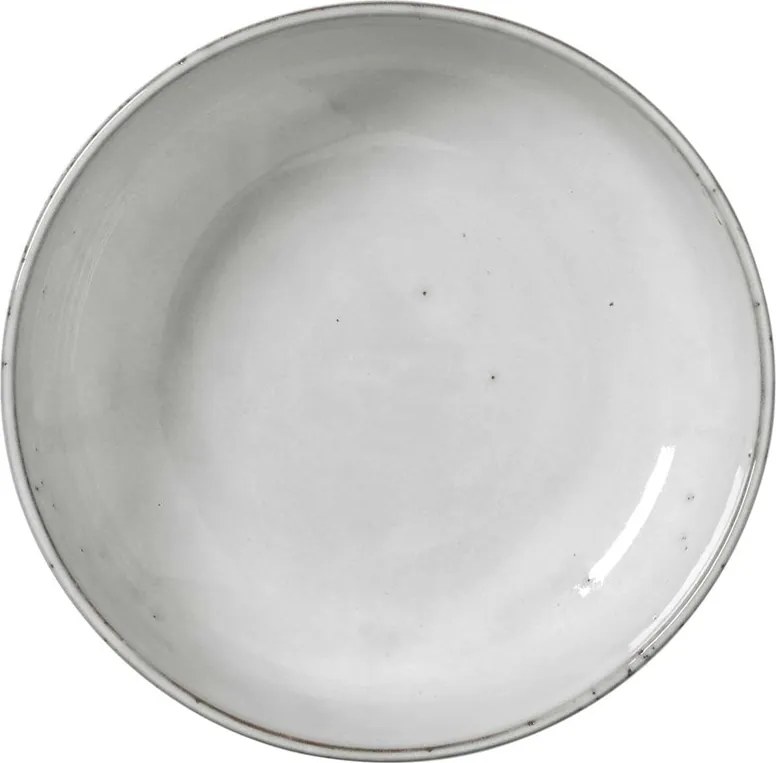 Mísa nízká Broste NORDIC SAND P.17 cm písková