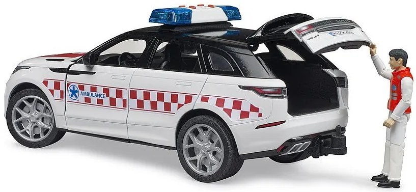 BRUDER 2885 Range Rover Pohotovost ambulance s řidičem