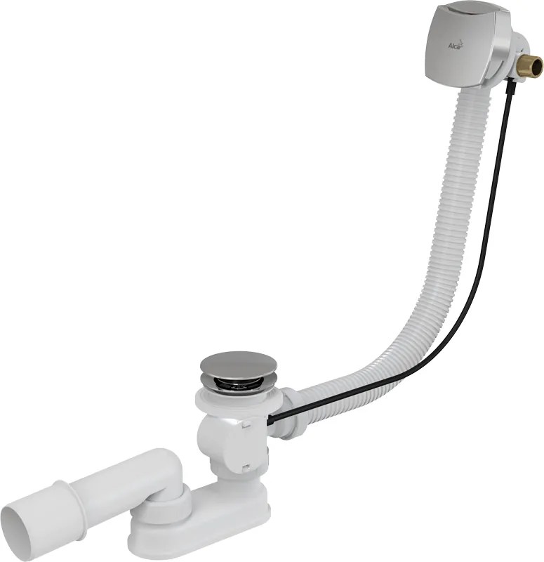 Santech VYPSAN100 výpusť s napouštěním 100 cm bovden chrom