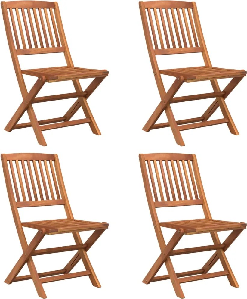 5dílný zahradní jídelní set masivní akáciové dřevo 3152900