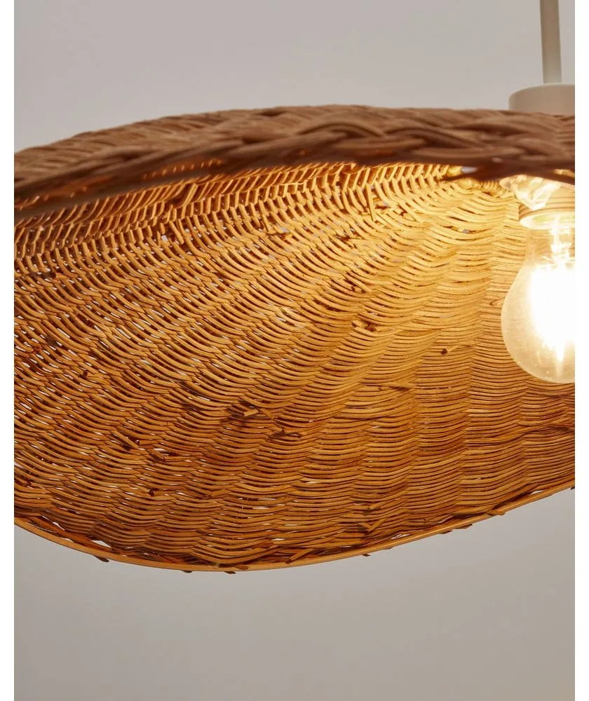 Stínidlo v přírodní barvě ø 80 cm Bisbal – Kave Home