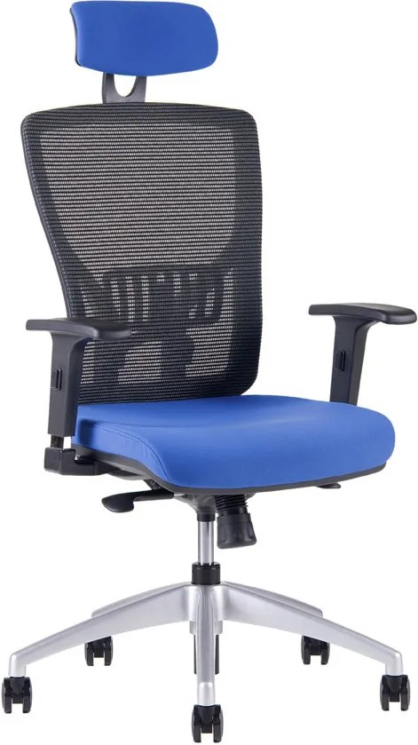 Kancelářská židle HALIA MESH SP - s podhlavníkem, 2621, modrá