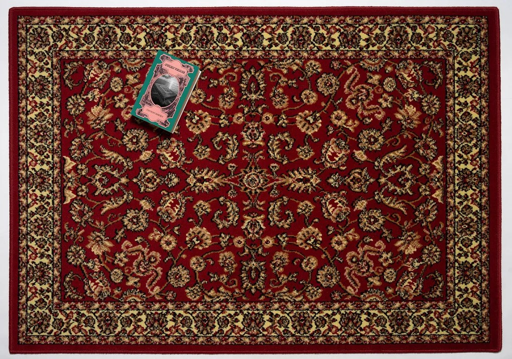 Spoltex, Kusový koberec Samira New Red 12002-011, 120x170, červená, chodba / předsíň