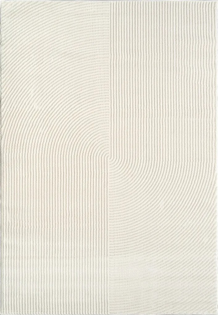 Angel Carpet, Kusový koberec Zafiro 19 Beige, 80x150, béžová, kancelář