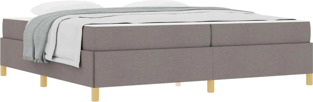 Rám postele Taupe 200 x 200 cm textil 3398966