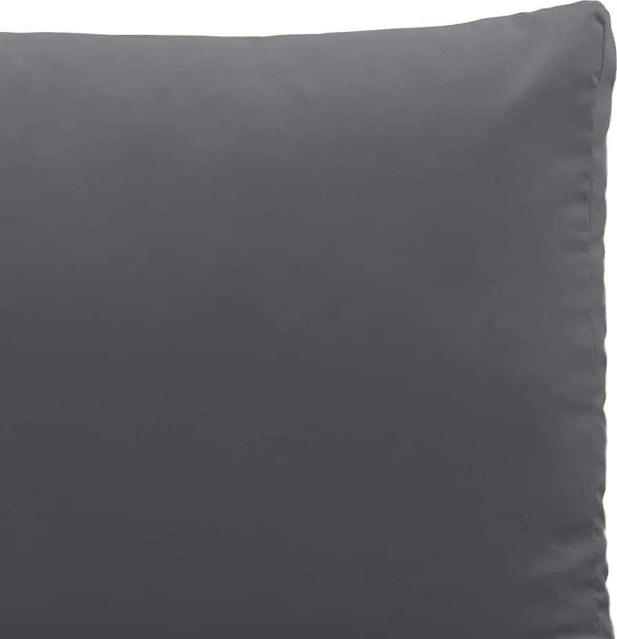 vidaXL Zahradní sofa s polštářem Antracit 200,5 x 70 x 85,5 cm Ocel [42007549]