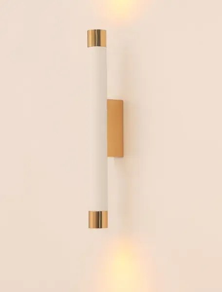 Designové nástěnné svítidlo Q II zlatá